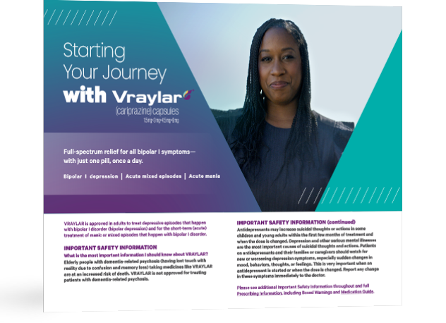 Getting Started on VRAYLAR® (cariprazine)